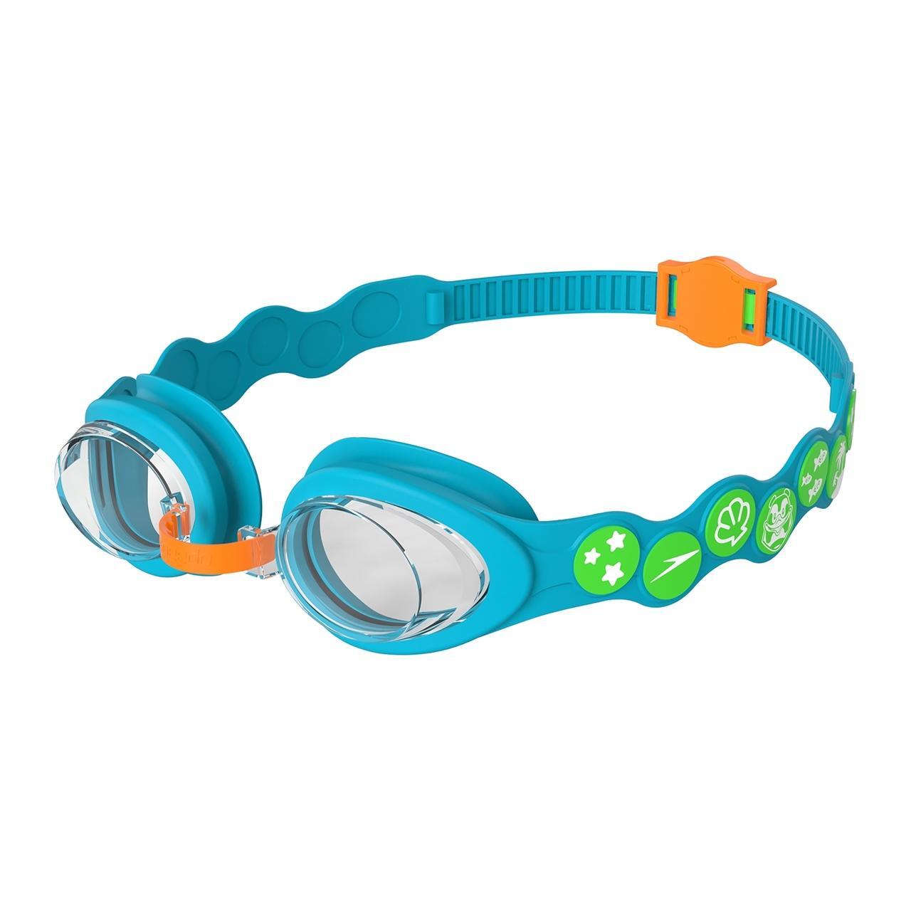 Baby Spotted Swimming Goggles (Blue/Green) SPEEDO | Decathlon