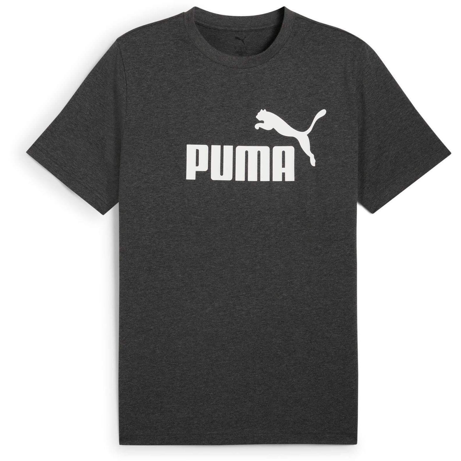 Camiseta Puma Ess No. 1 Logo Heather Tee, Negro, Hombre PUMA | Decathlon