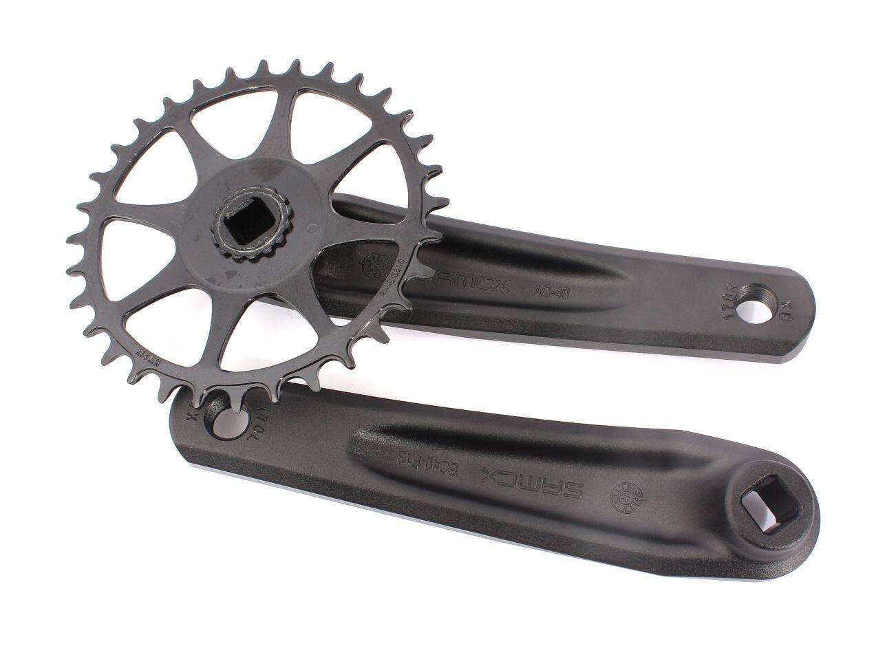 MTB Kurbel-SAMOX Kurbelgarnitur 1-fach 170mm SAMOX | Decathlon