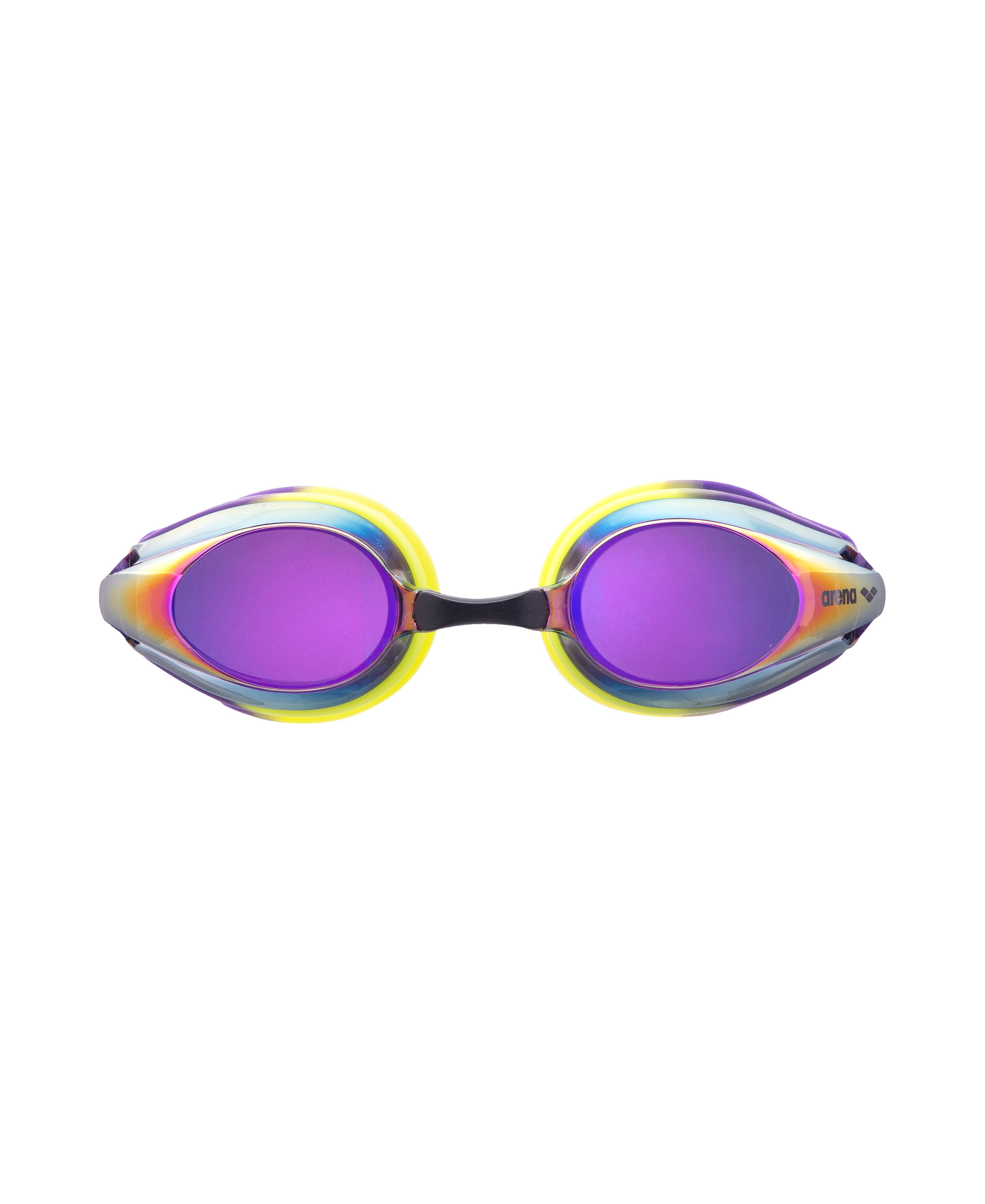 Arena Tracks Mirrored Racing Goggles - Violet / Plum / Lime ARENA ...