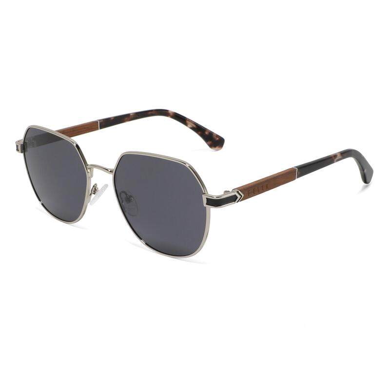 Lunettes de Soleil Unisex en Métal Feler 1715-3, Taille 54 mm FELER ...