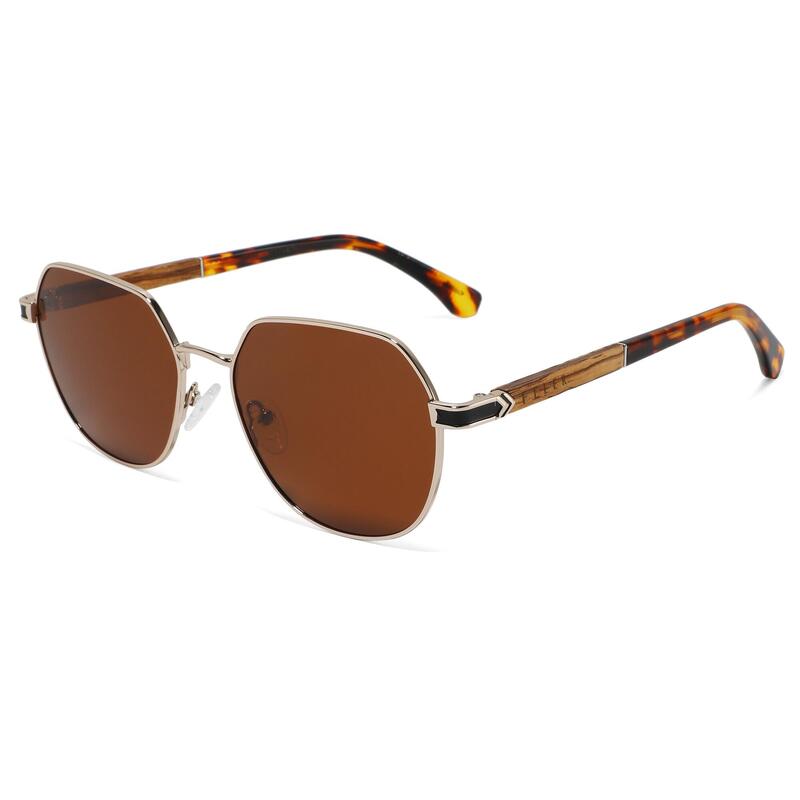 Lunettes de Soleil Unisex en Métal Feler 1715-3, Taille 54 mm FELER ...
