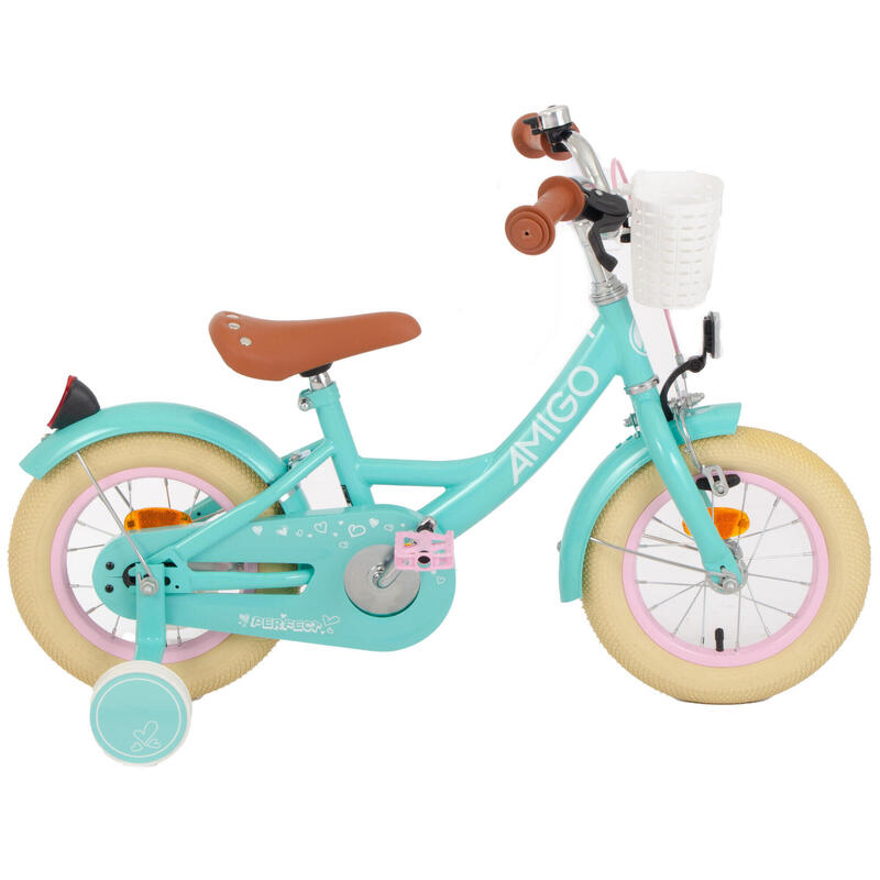 AMIGO Vélo fille Perfect 12 Pouces 21 cm Fille Frein rétropédalage ...