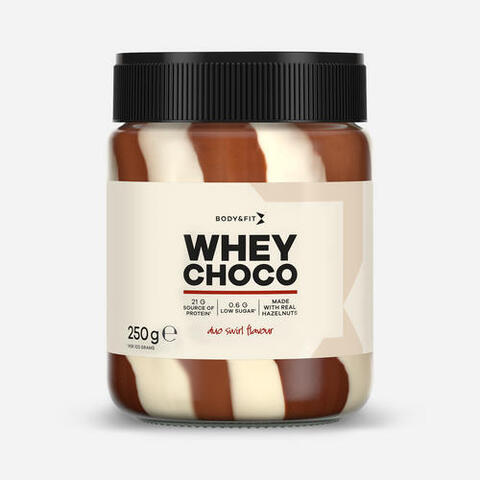Whey Choco - Pâte à tartiner au chocolat - Duo Swirl - 250 grammes BODY ...