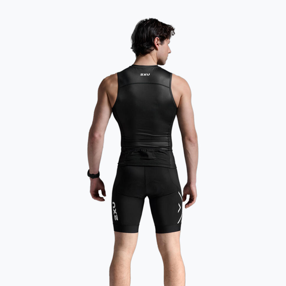 2XU 2XU Core Tri Tank-fietstanktop voor heren | Decathlon