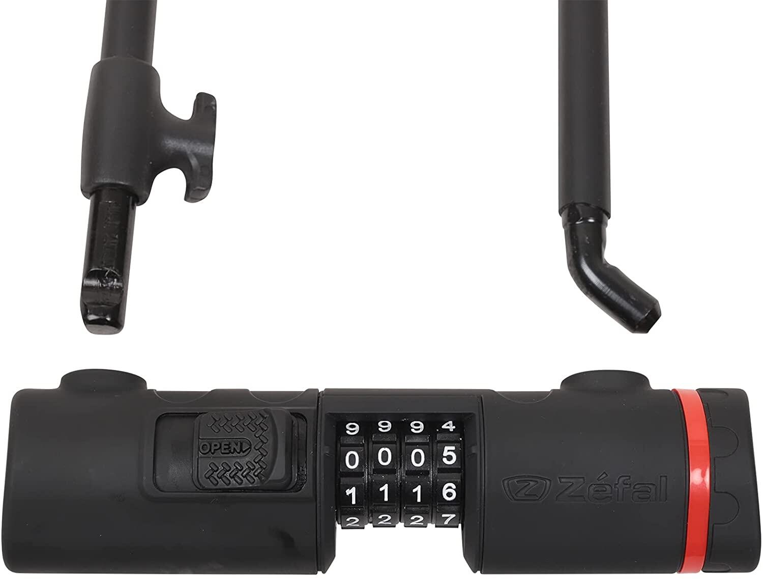 Combination bike lock with cable and clip holder - Zefal K-Traz U13 A Sold Secur | Decathlon
