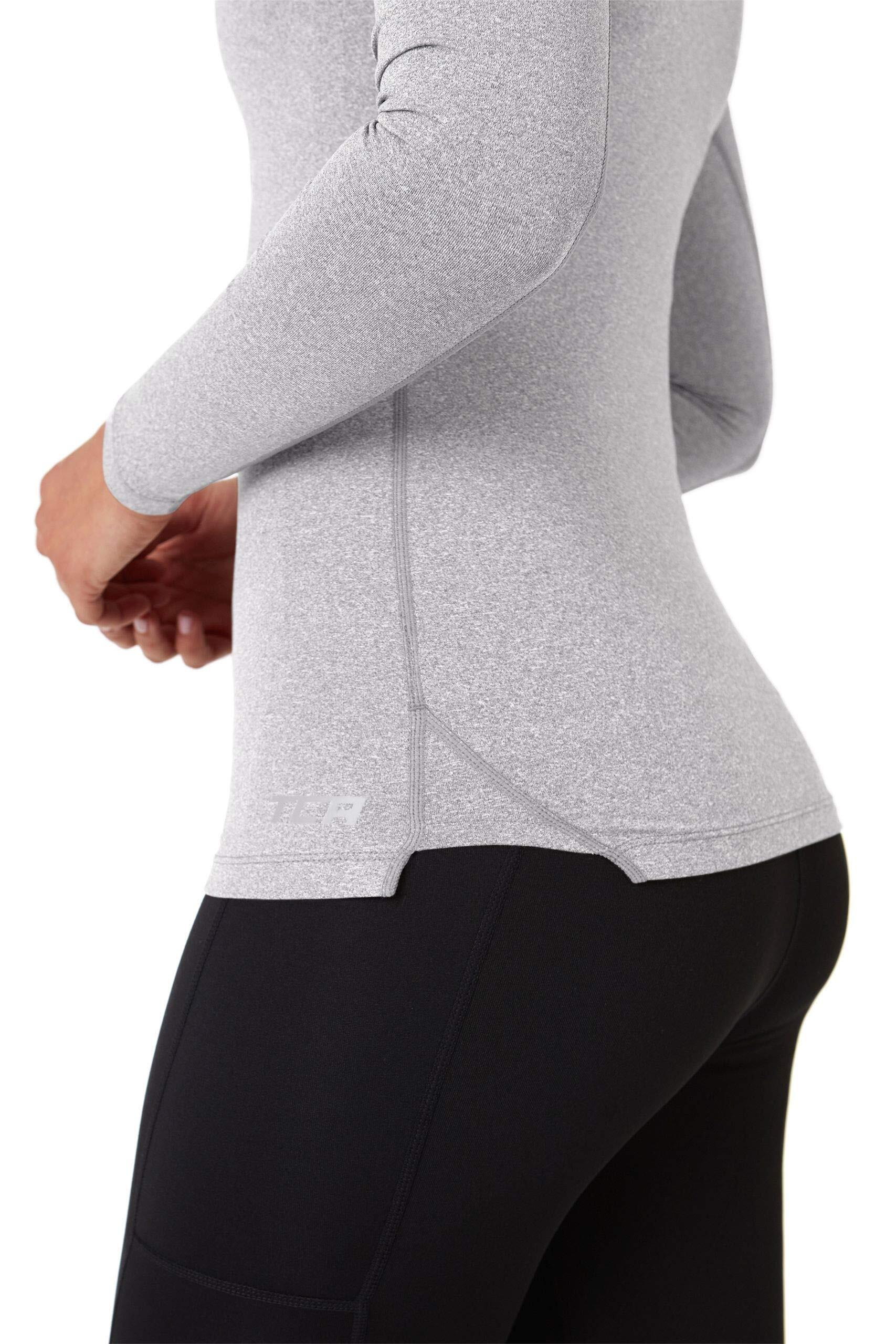 Women's Super Thermal Base Layer Top - Light Grey Marl TCA | Decathlon