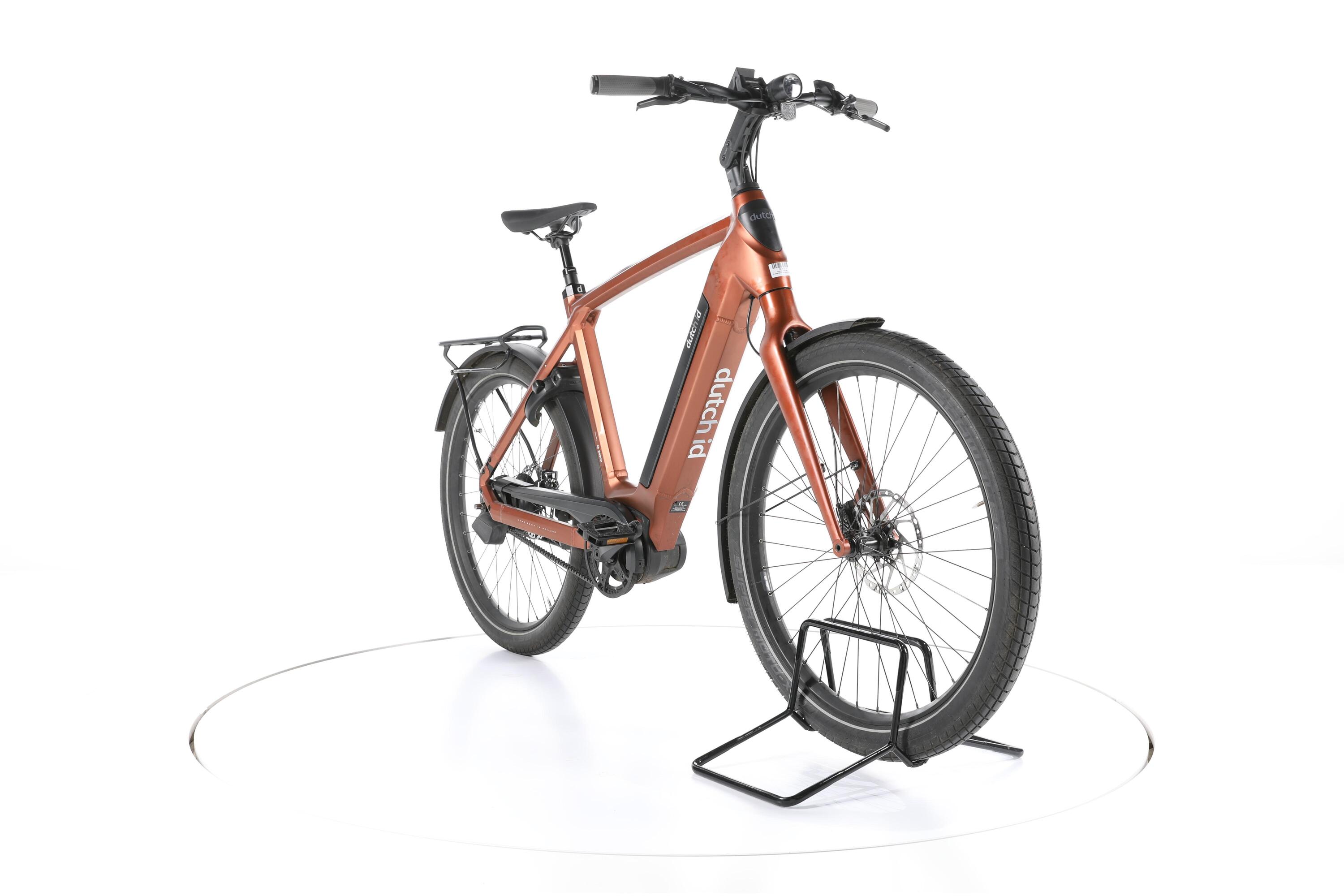 Refurbished - Dutch ID Shadow 65 TR Auto Belt City E-Bike 2021 - Goed DUTCH ID | Decathlon