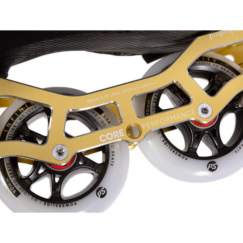 Dětské kolečkové brusle Powerslide XXX Adjustable Gold POWERSLIDE - Decathlon
