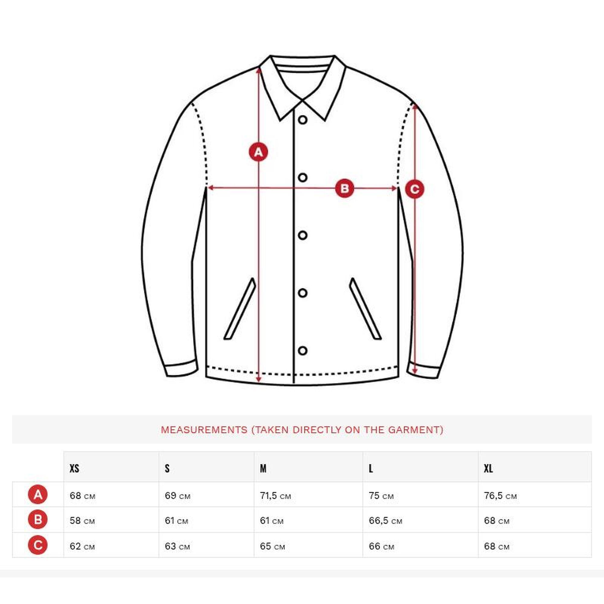 SIROKO Heren Lifestyle coach jas North Shore Grijs | Decathlon