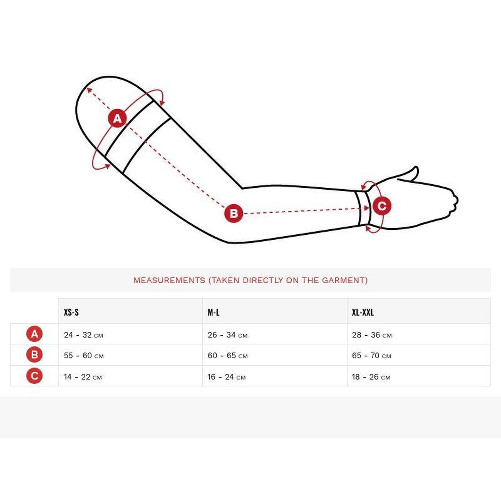 Cyklistické návleky na ruce Thermo Rukávy ColdBlock Černá SIROKO ...