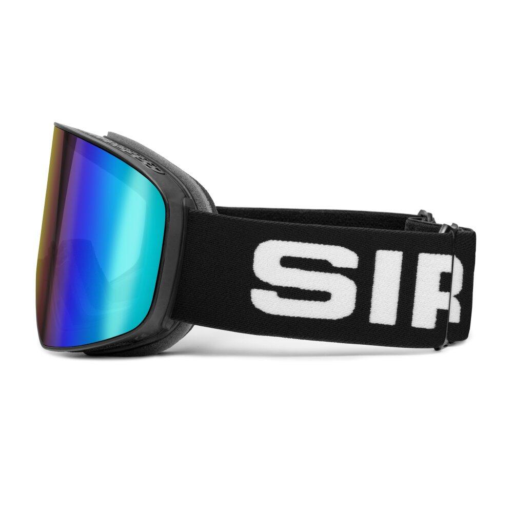 GX Frontside Ski-Goggle Schwarz, leichtes TPU, Polycarbonat-Scheibe ...
