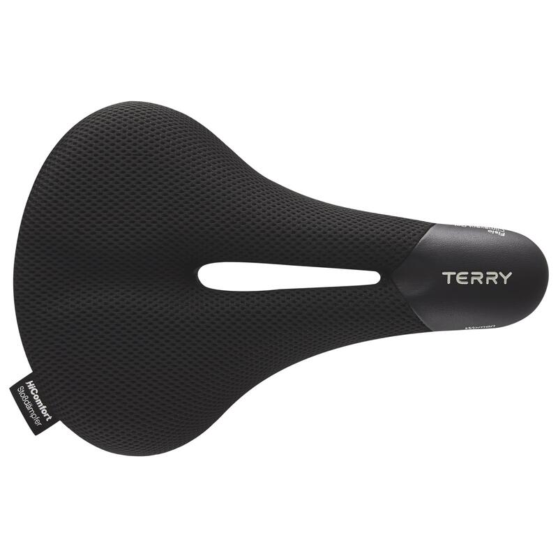 Terry Saddle Fisio Climavent Gel Ladies Black TERRY | Decathlon