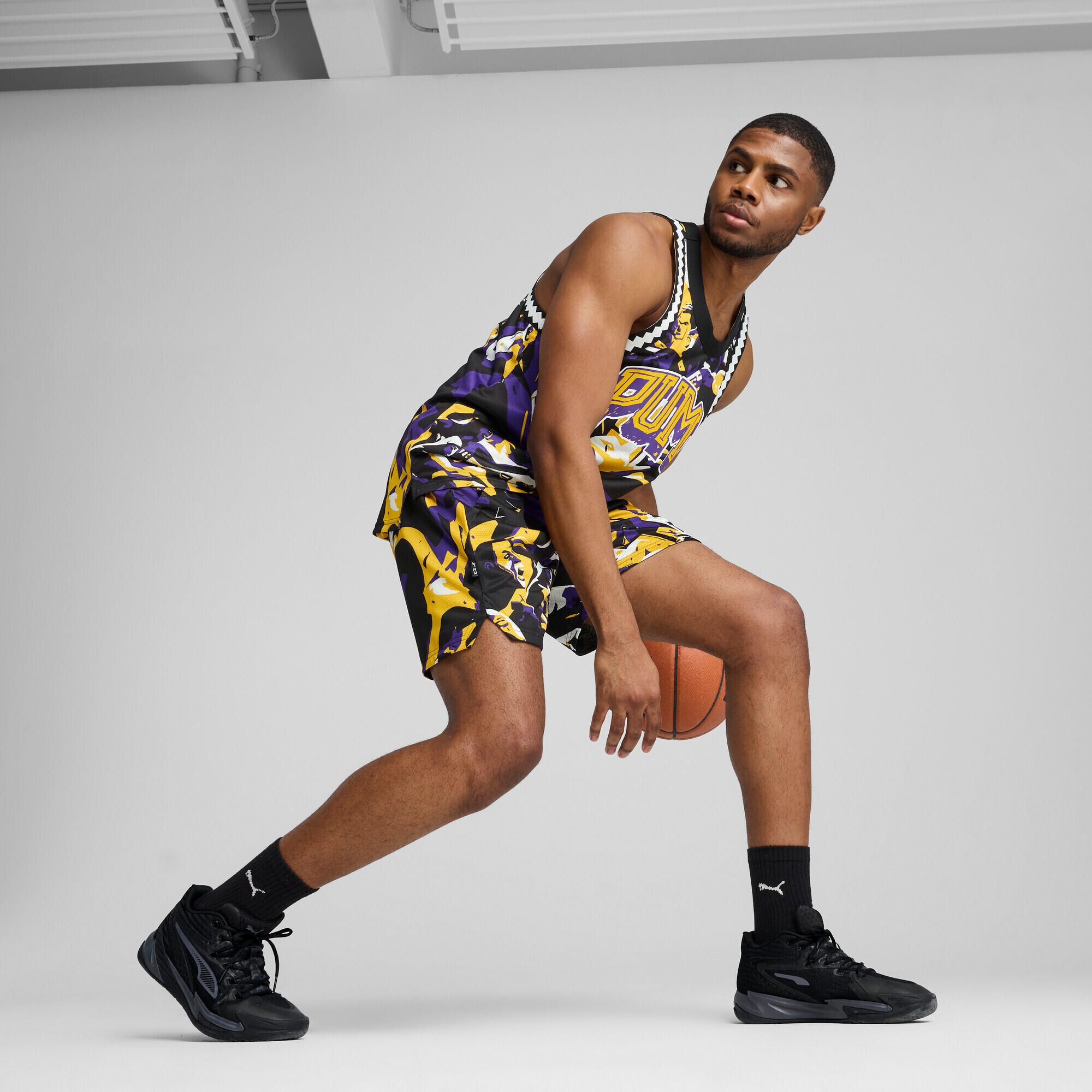 Korte Puma Rival Rage AOP | Decathlon