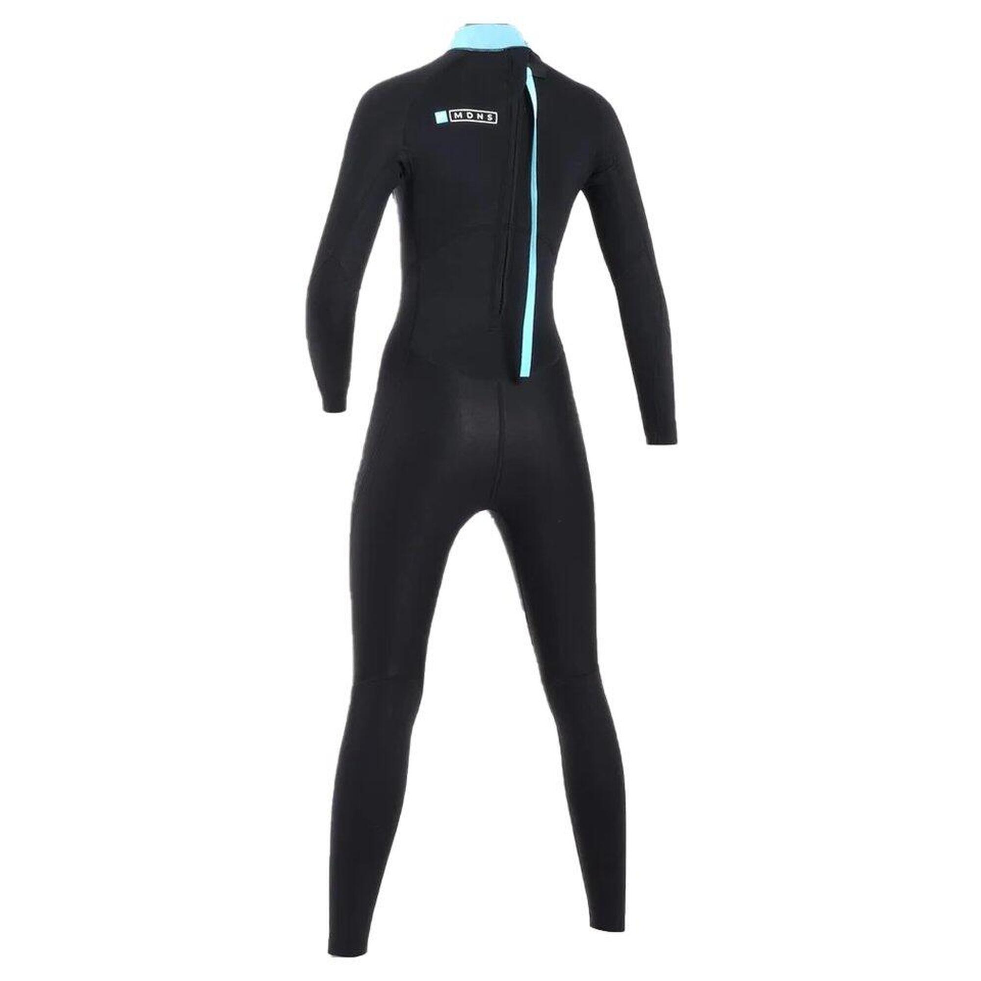 4/3 Pioneer - Zip Dos Combinaison Surf Femme MDNS | Decathlon
