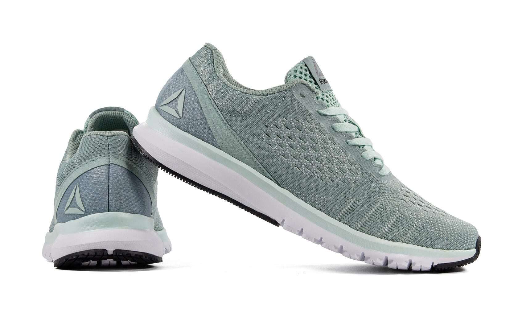 Sportschoenen Vrouw Reebok Print Run Smooth Ultraknit Grijs | Decathlon