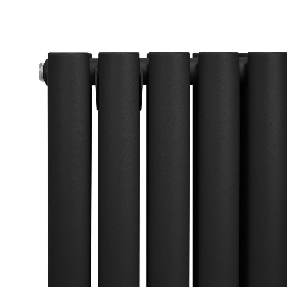 Oval Column Radiator – 1800mm x 360mm – Black MONSTER | Decathlon