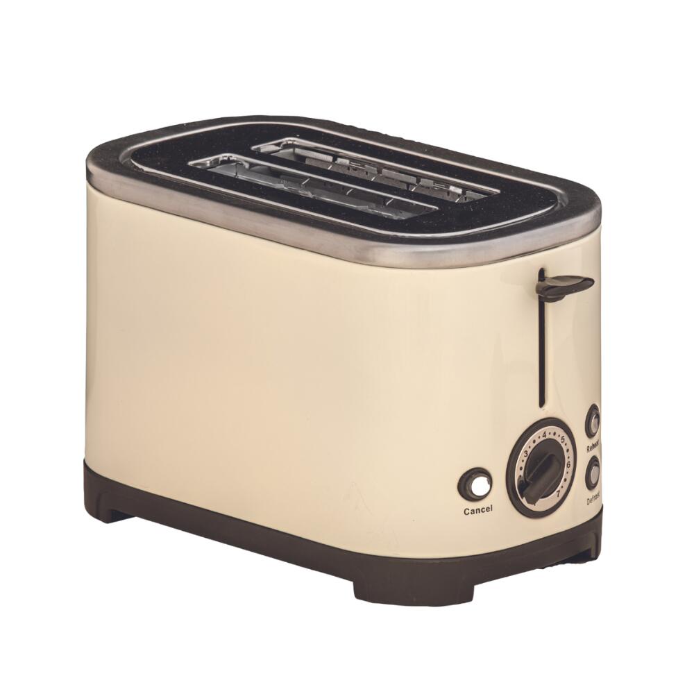 Quest Rocket 2-Slice Low Wattage Cream Stainless Steel Toaster ELSAN ...