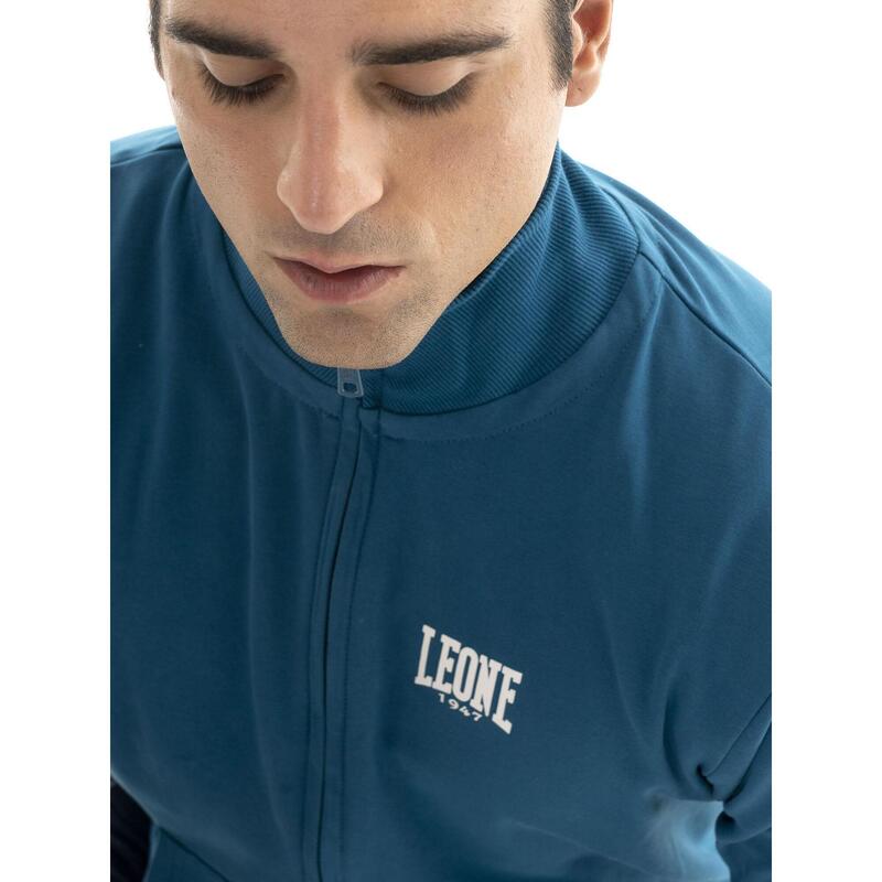 LEONE 1947 APPAREL - Hanorace bărbătești cu fermoar și guler înalt ...