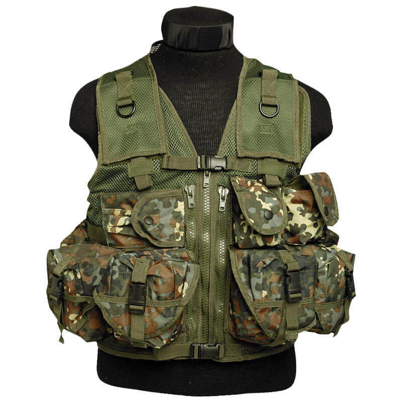 Mil-Tec Ultimate Assault Vest Flecktarn | Decathlon