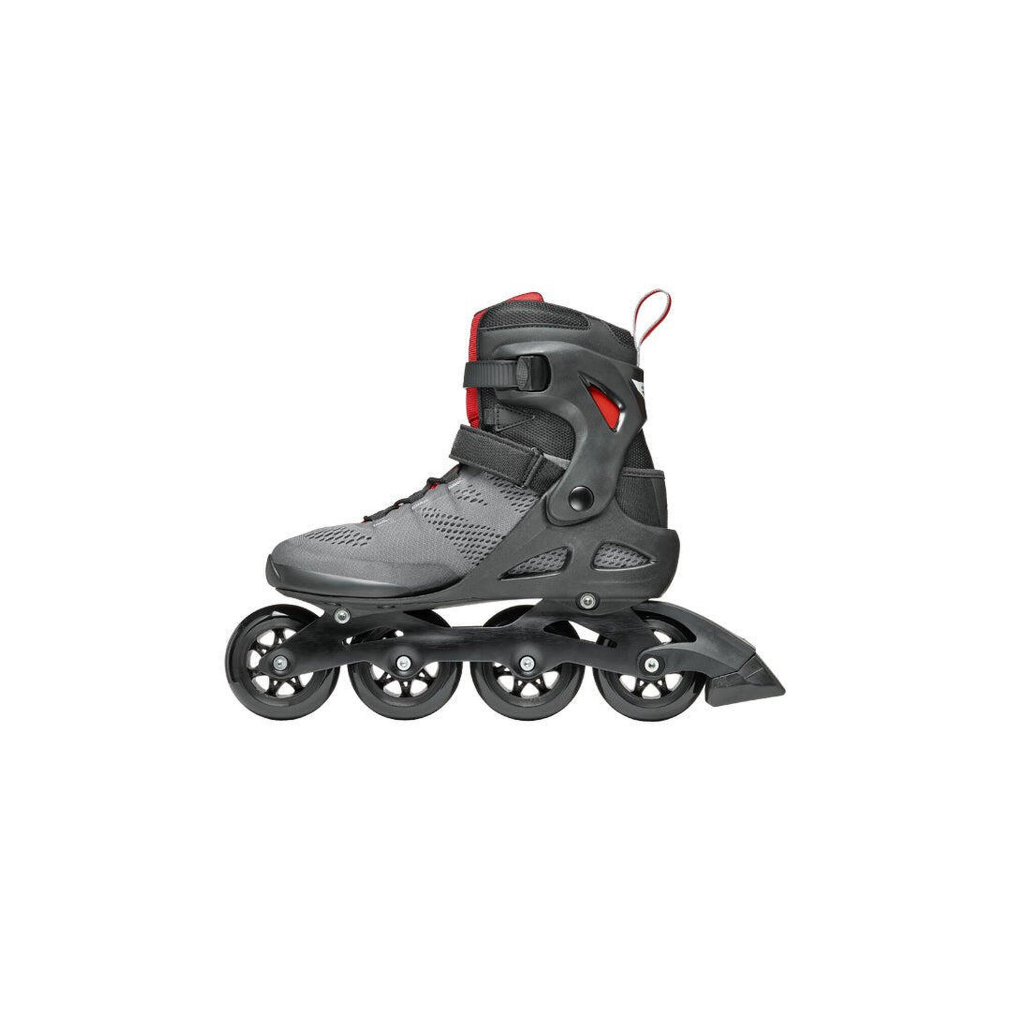 ROLLERBLADE Roller Fitness Macroblade 84 Gris foncé Rouge ROLLERBLADE ...