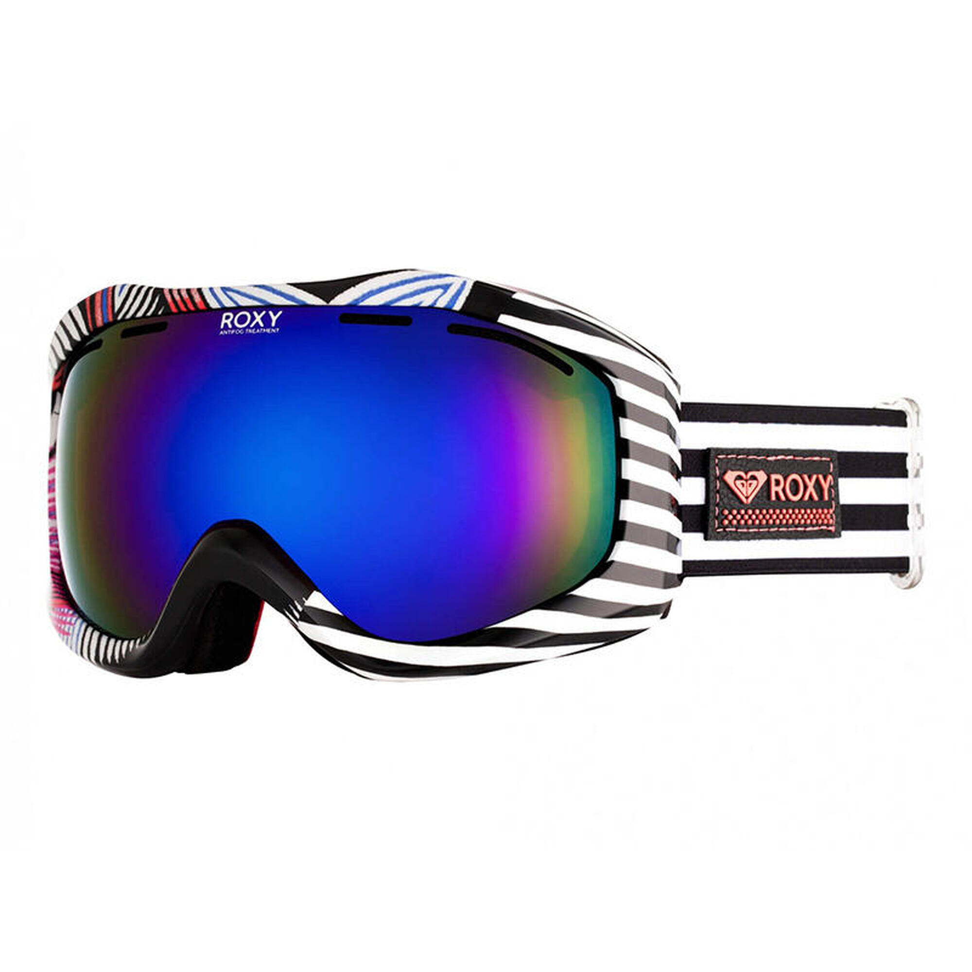 Gogle Roxy SUNSET ART Active Base (KVJ4) 2020 - Biały | taternik-sklep