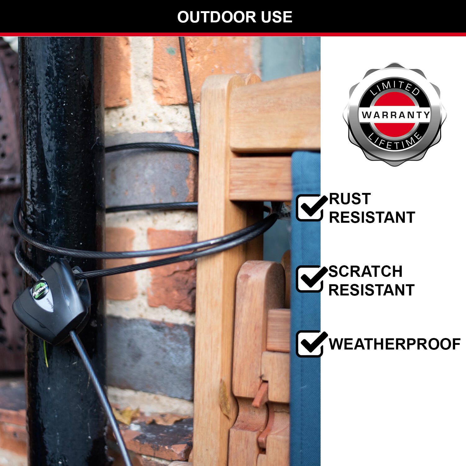 MASTER LOCK Kabelslot Python 8428 | Decathlon