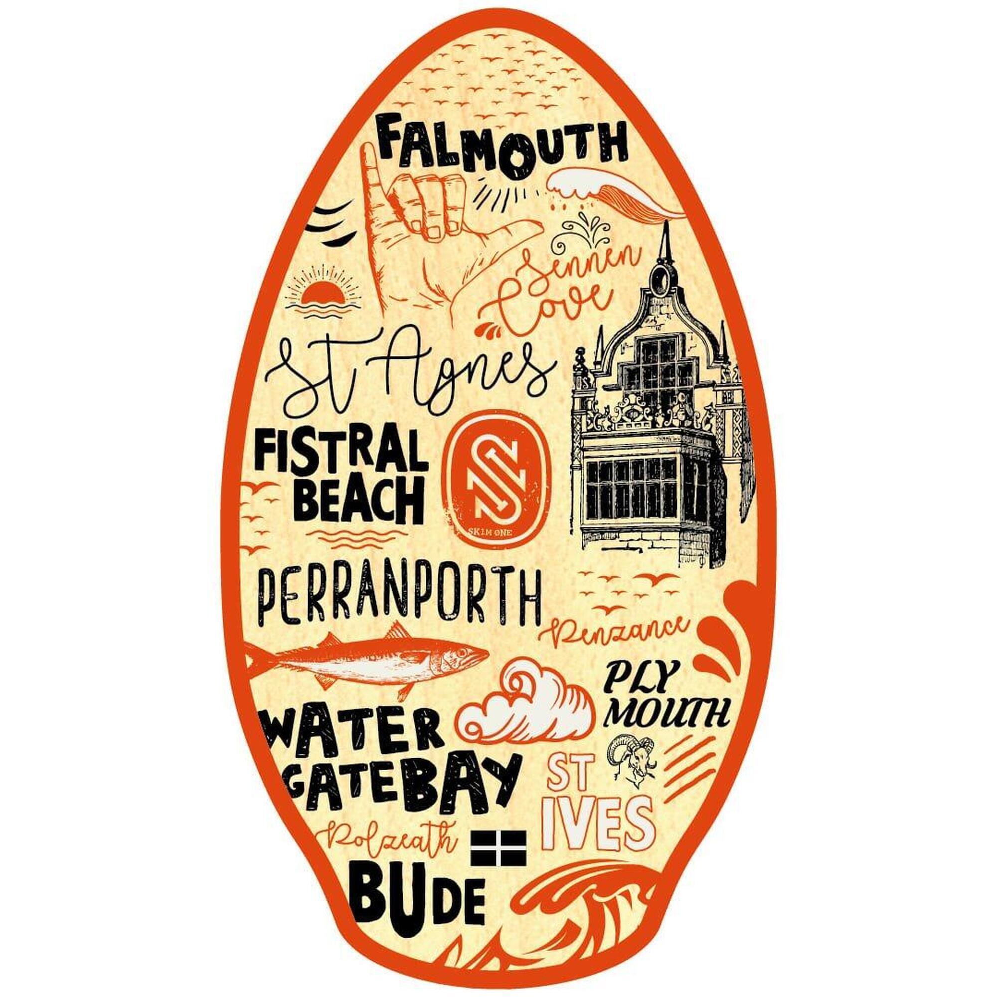 Destination Series UK 41 Planche De Skimboard SKIM ONE | Decathlon