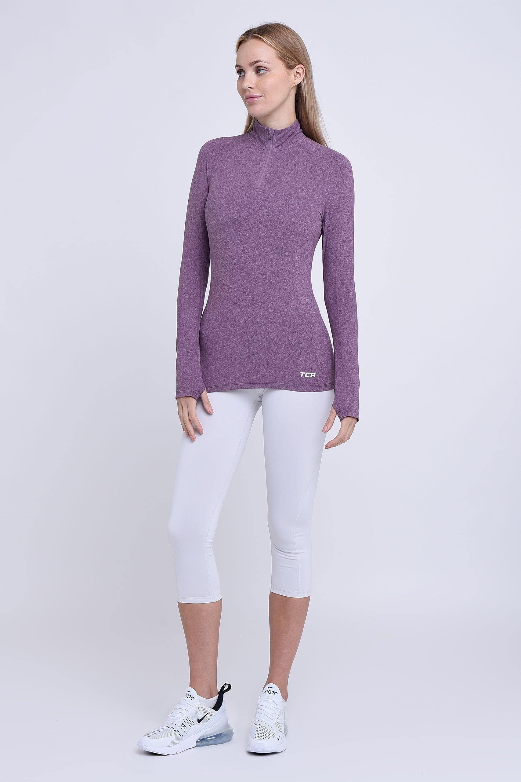 Women's All Season Long Sleeve Running Top - Prune | Decathlon