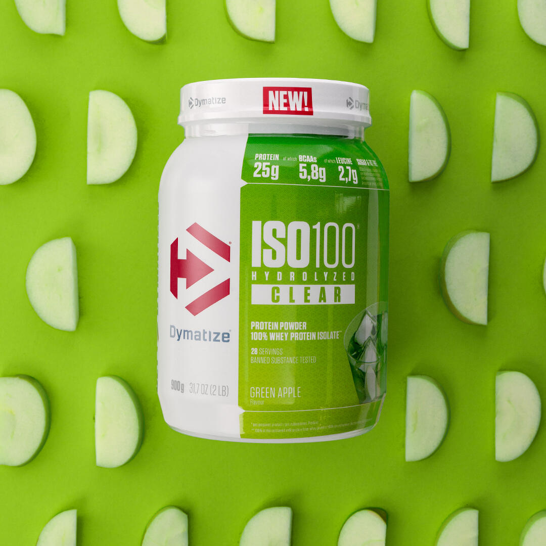 2er-Pack: 2x900g ISO 100 Hydrolyzed Clear Whey Protein Green Apple ...