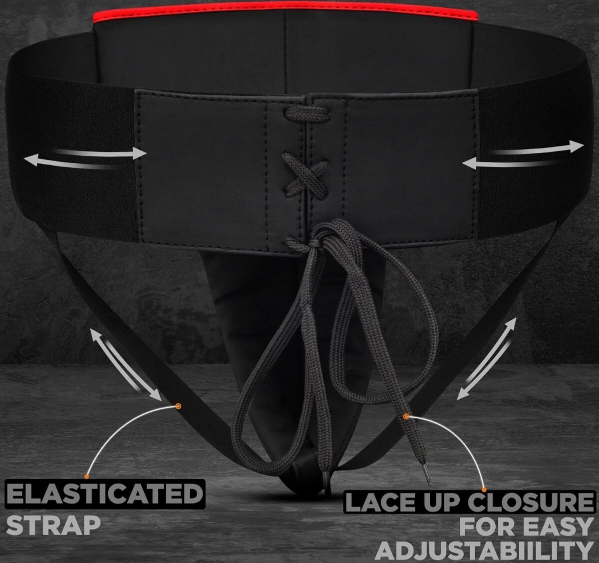 Groin Guard Rex F6 Matte Red-S RDX SPORTS | Decathlon