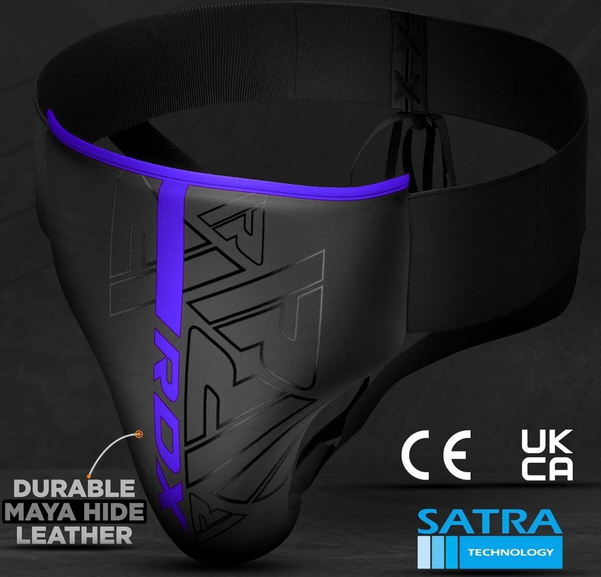 Groin Guard Rex F6 Matte Blue-S RDX SPORTS | Decathlon