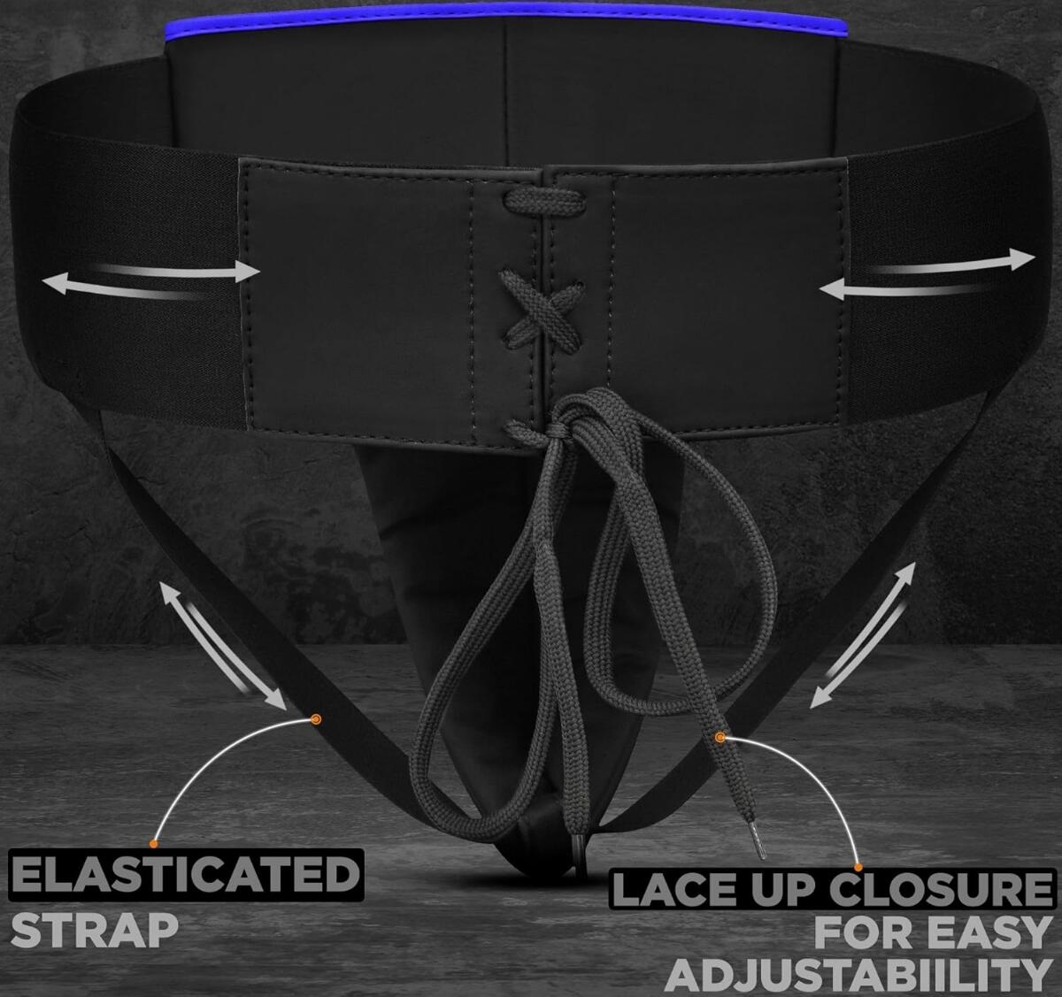 Groin Guard Rex F6 Matte Blue-S RDX SPORTS | Decathlon