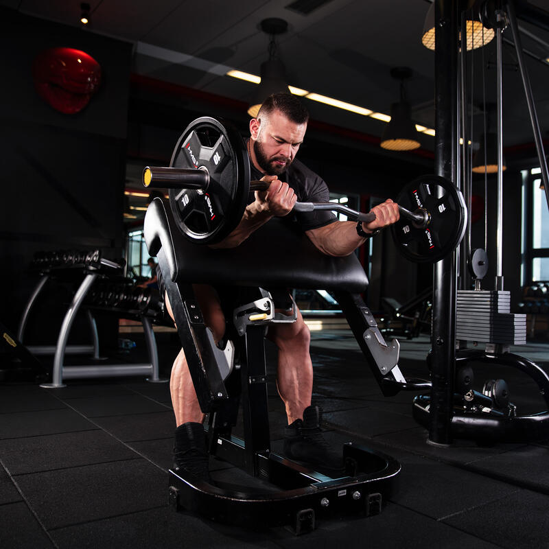 Disque de musculation polyuréthane olympique HMS TPC25 HMS | Decathlon