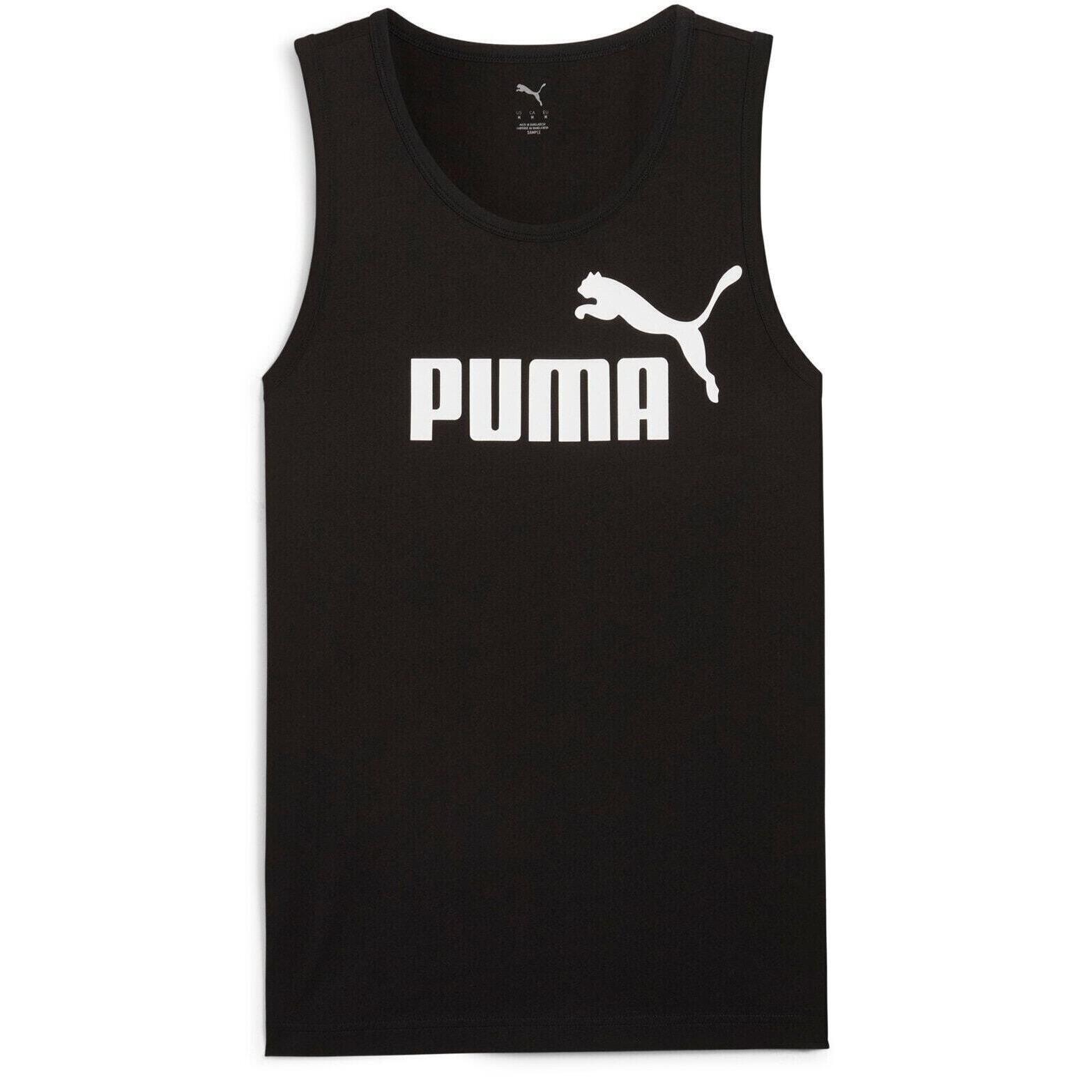 Canottiera Puma Ess No. 1 Logo Tank, Nero, Uomini PUMA | Decathlon