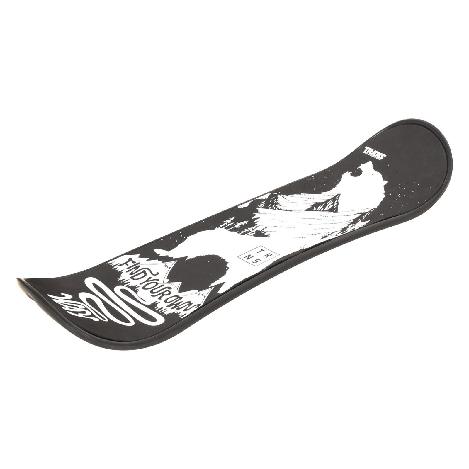 Trans Snowboard Snowdeck Schnee Skateboard 80cm Schwarz 2024/25 | Decathlon