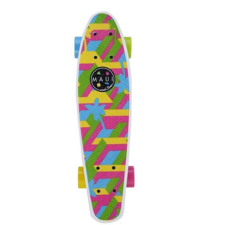 Maui 22" Mini Cruiser Kicktail Locked In | Compact et Stylé MAUI AND ...