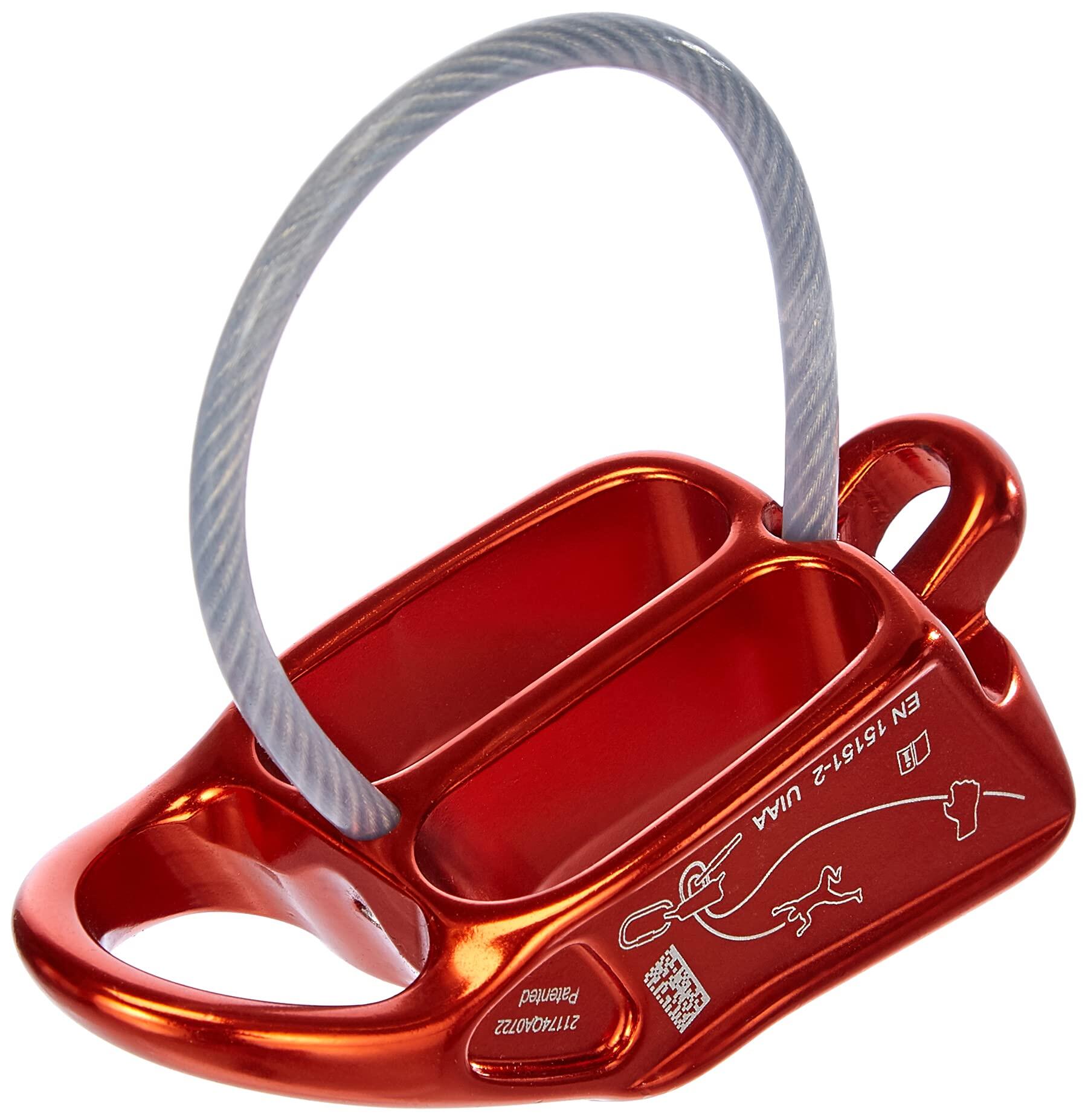 Reverso Men's Descending and Safety Device - Red | Decathlon
