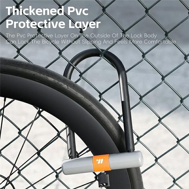 Zámek ve tvaru U pro motocykl s 2 klíči WEST BIKING - Decathlon