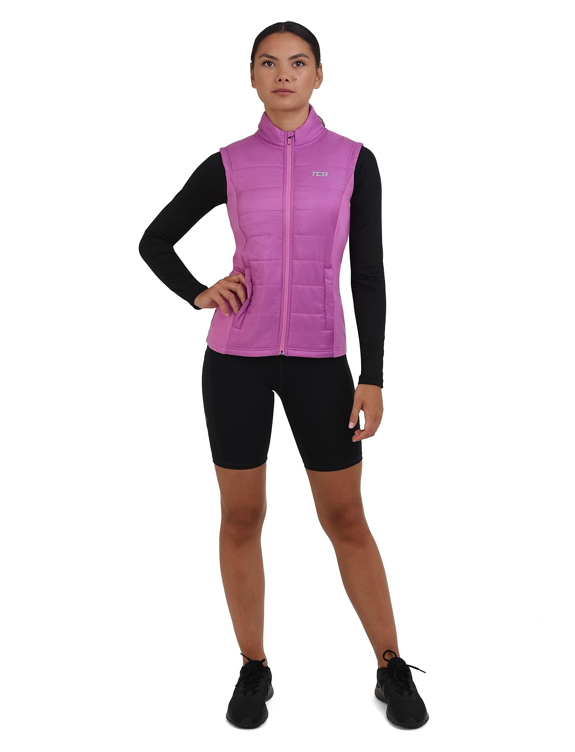 Women's Excel Winter Gilet with Zip Pockets - Spring Crocus (Pink) | Decathlon