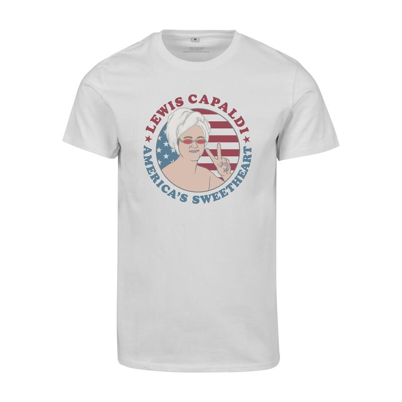 Koszulka Urban Classics Lewis Capaldi Sweetheart Tour Front URBAN ...