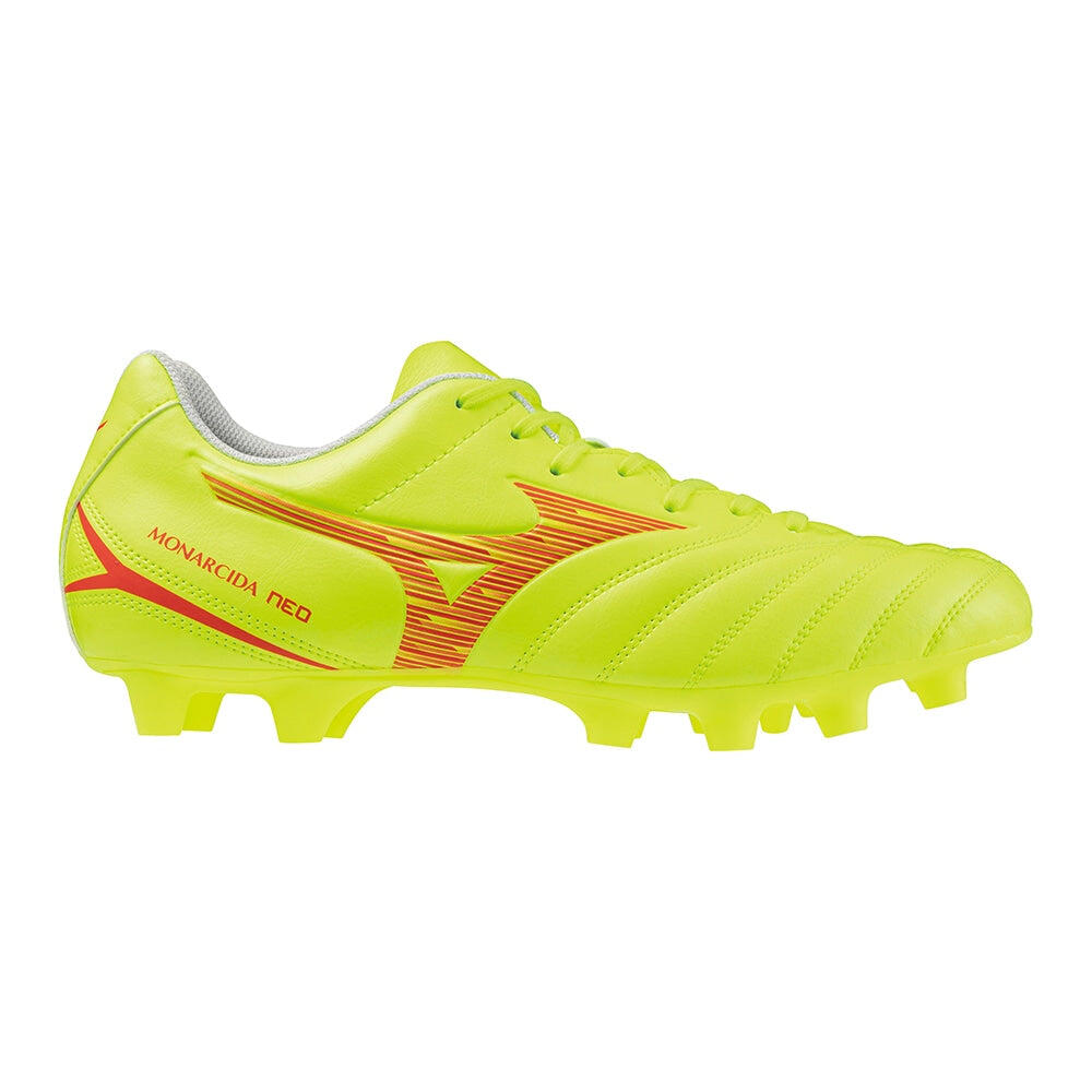 Mizuno Monarcida Neo III Select FG Football Boots Red MIZUNO | Decathlon