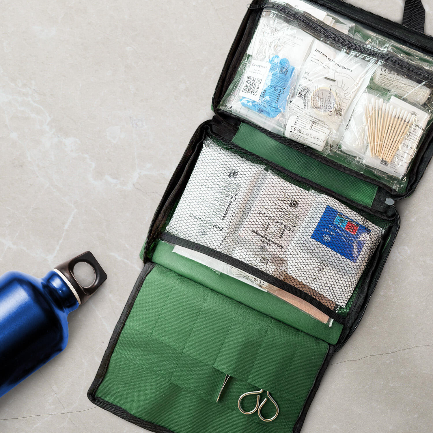 320 Piece Premium First Aid Kit Bag | Decathlon