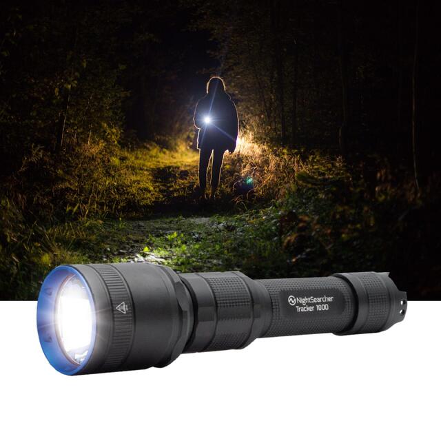 Tracker 1000 | Powerful 1000 Lumen Rechargeable Flashlight | Decathlon