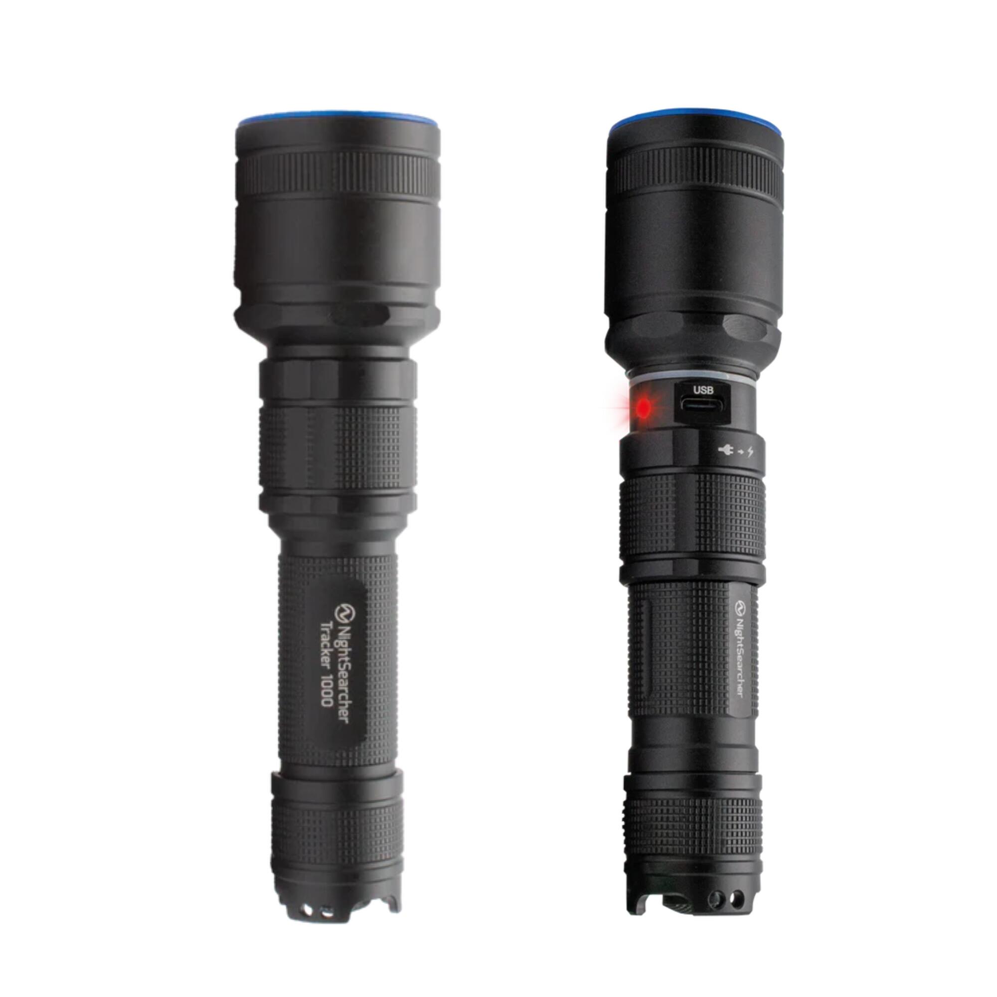 Tracker 1000 | Powerful 1000 Lumen Rechargeable Flashlight | Decathlon