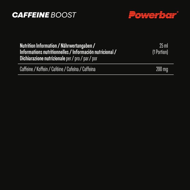 Powerbar Caffeine Boost (20x25ml) Unflavoured - Régime et gestion du ...