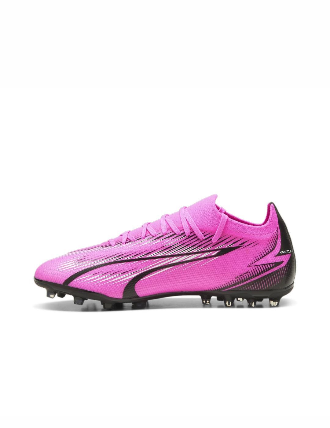 Scarpe da calcio con tacchetti per uomo Puma Ultra match mg Rosa PUMA ...
