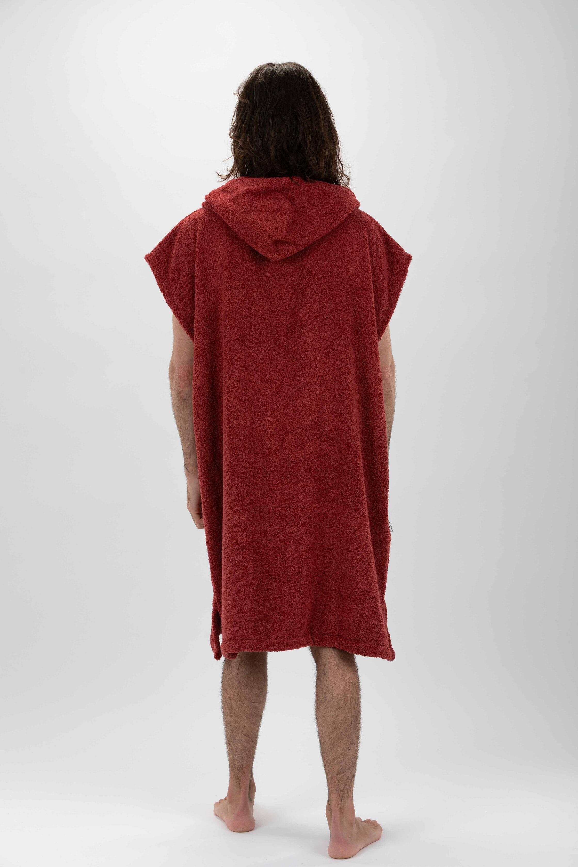 Pacifique Sud, Surf Poncho, Burgundy, Sleeveless, Large Size PACIFIQUE ...