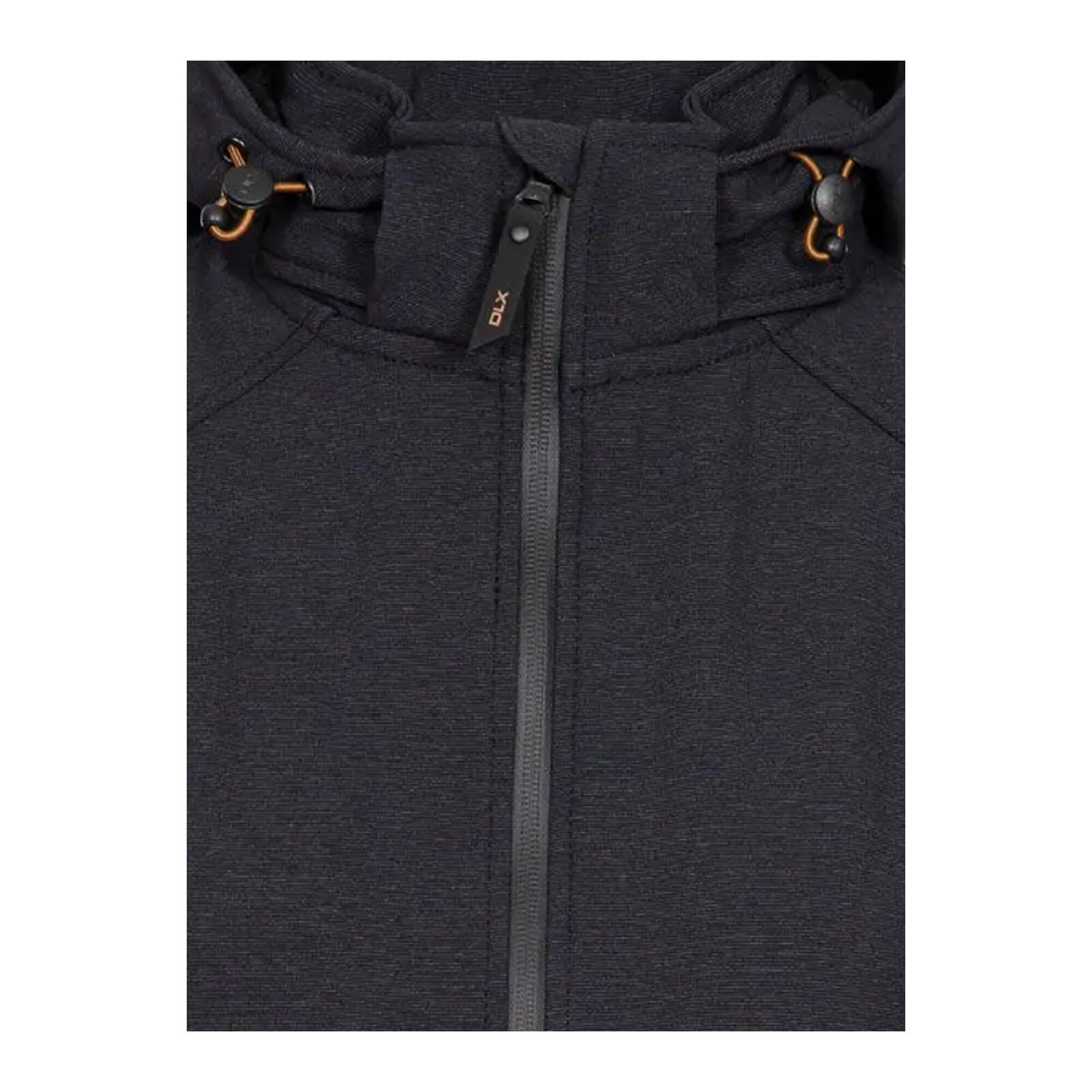 Womens/Ladies Maria DLX Long Length Soft Shell Jacket (Black Marl ...