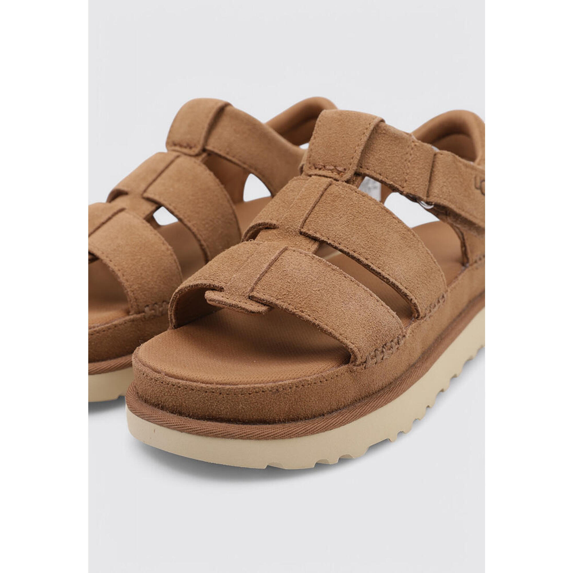 UGG W Goldenstar Strap, sandales plateforme femme marron UGG | Decathlon